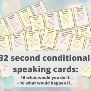 2nd conditional speaking cards - Anglický jazyk | UčiteléUčitelům.cz